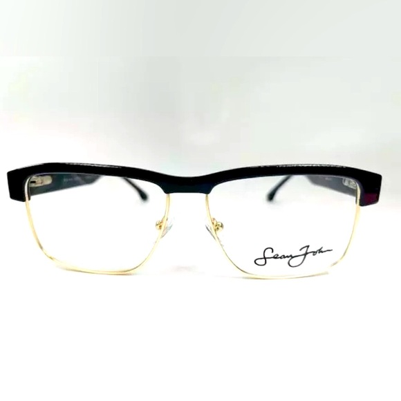 Sean John | Accessories | New Sean John Sjo 54 001 Black Gold ...